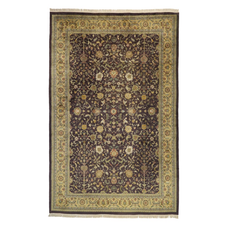 Antique Indian Palace Size Rug with Luxe Venetian Renaissance Style For ...