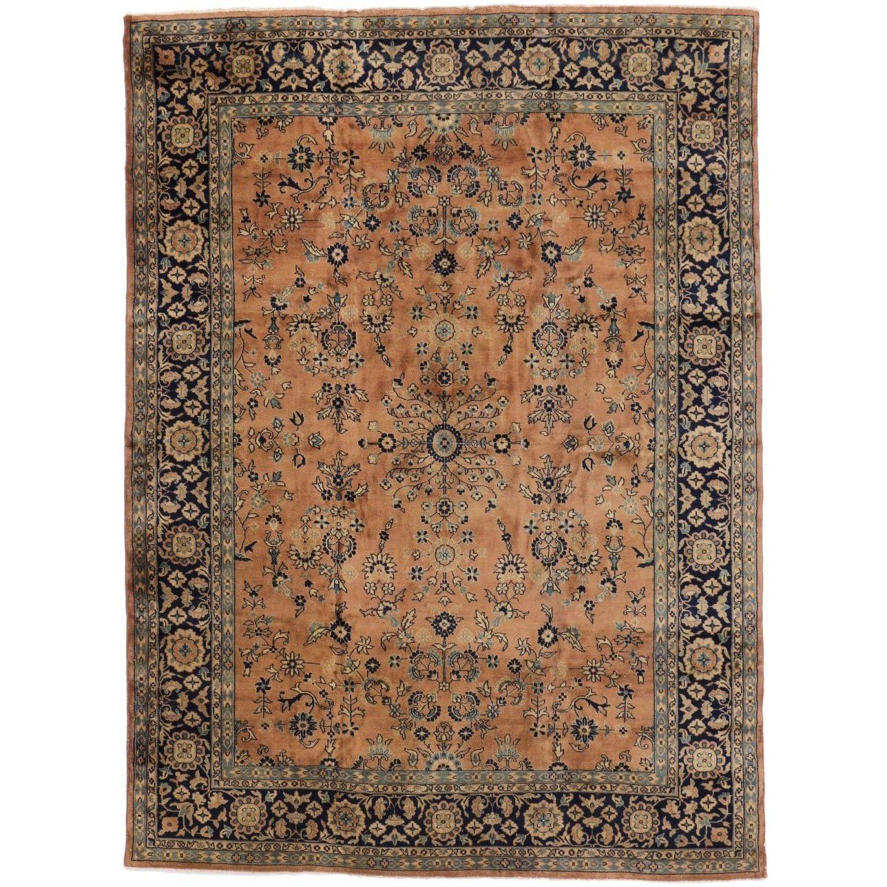 Antique Indian Rug with Traditional Victorian Style and Mughal Design ...
