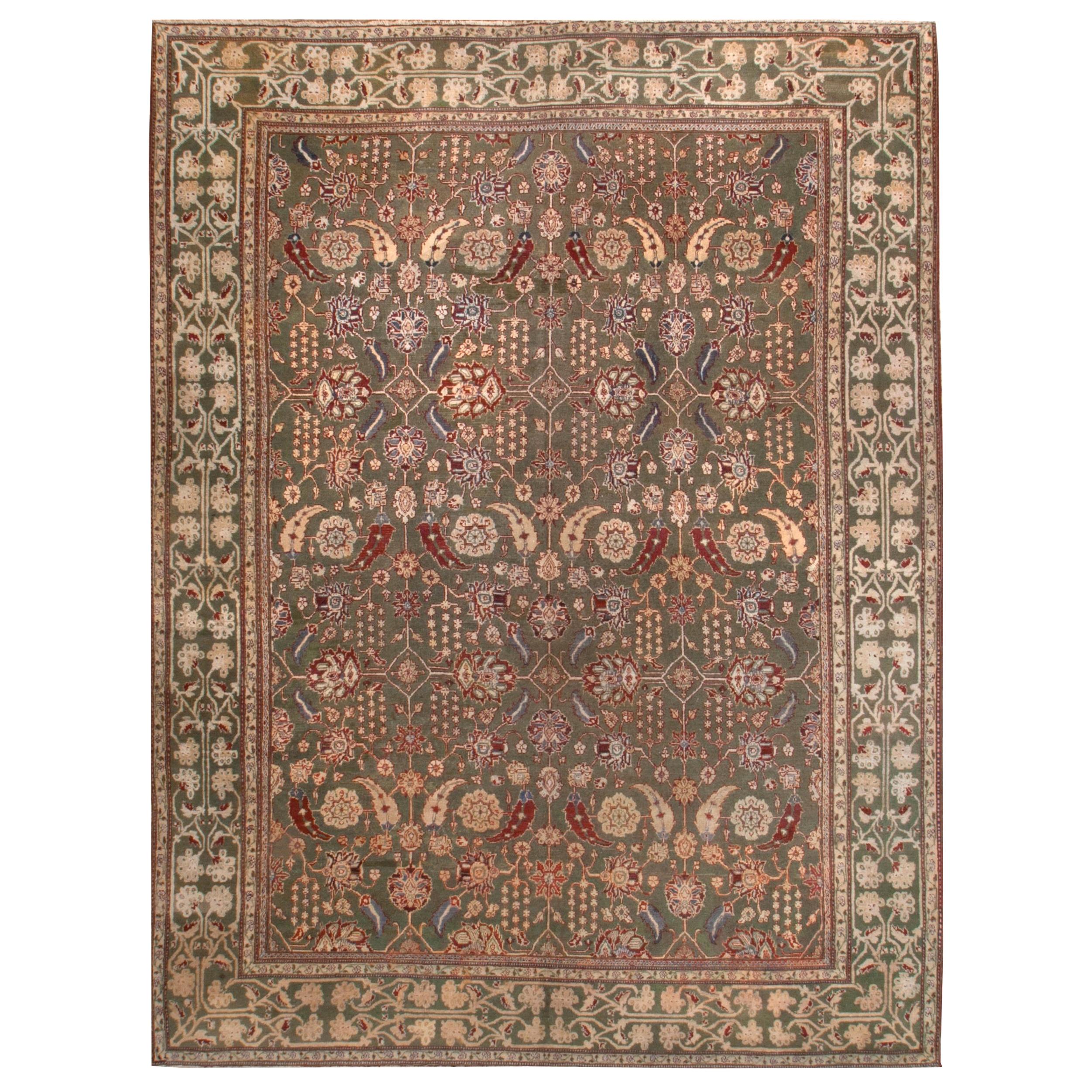 Antique Indian Amritsar Rug For Sale at 1stDibs