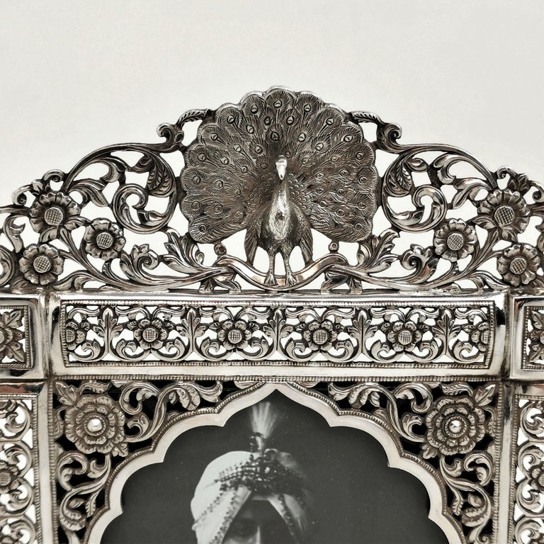 Antique Indian Silver Photograph Frame circa 1880 Bhuj Kutch by ...