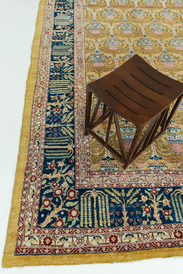 Antique Indo Agra Rug at 1stDibs