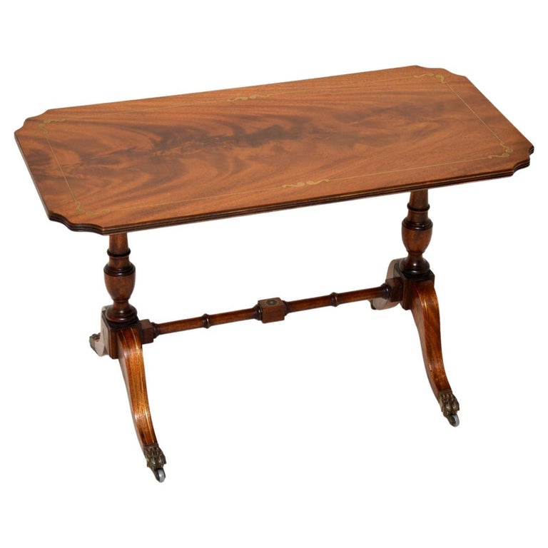 Antique Inlaid Coffee Table For Sale at 1stDibs