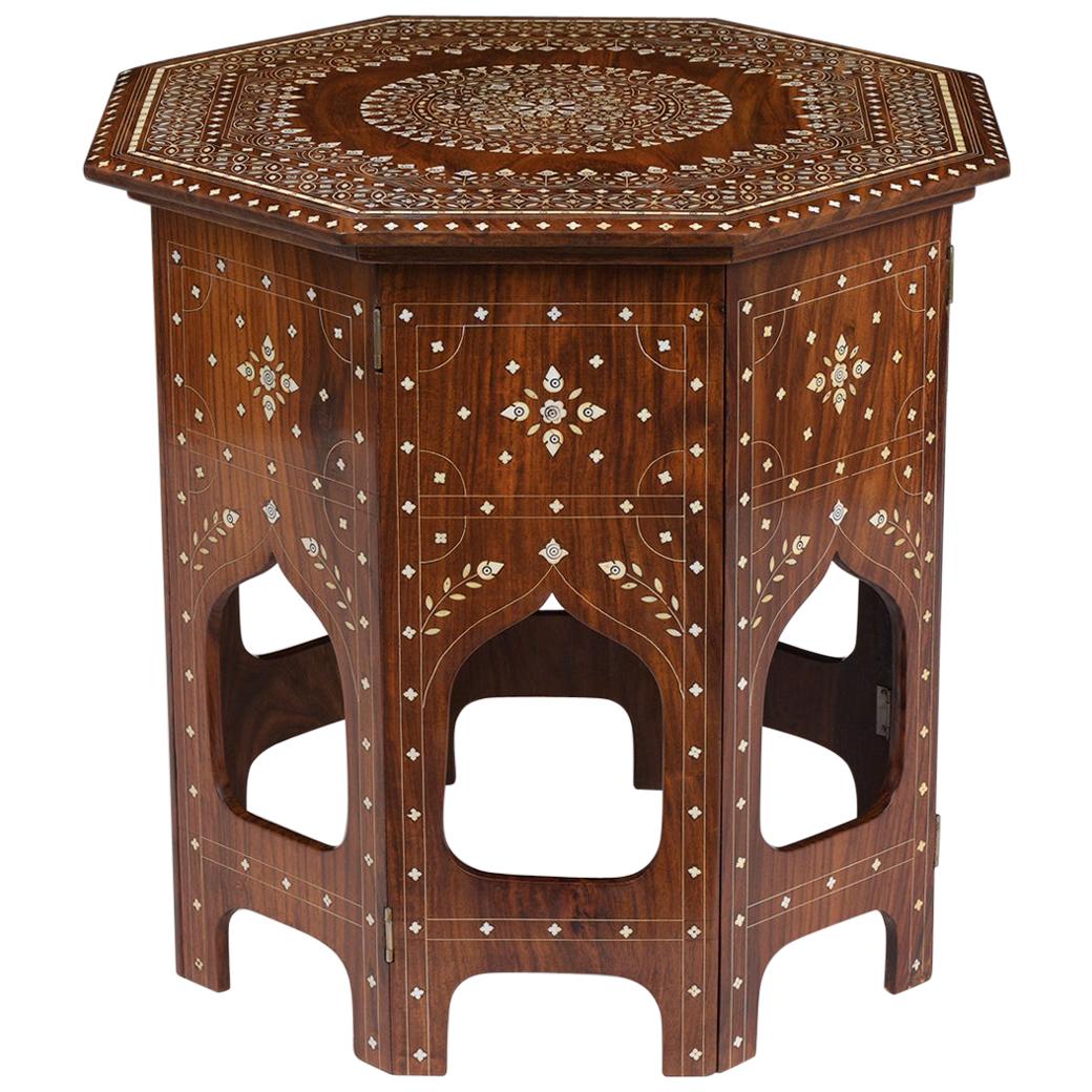 Inlaid Syrian Coffee Table at 1stdibs