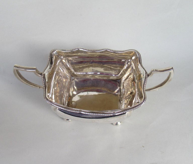 Antique Irish Georgian Dublin Sterling Silver Sugar Bowl Edward Doyle ...