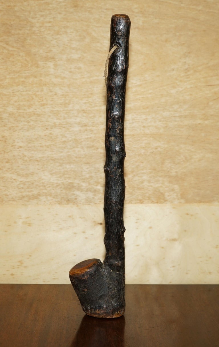 Antique Irish Knobkerrie Stick Very Collectable and Primative One of ...