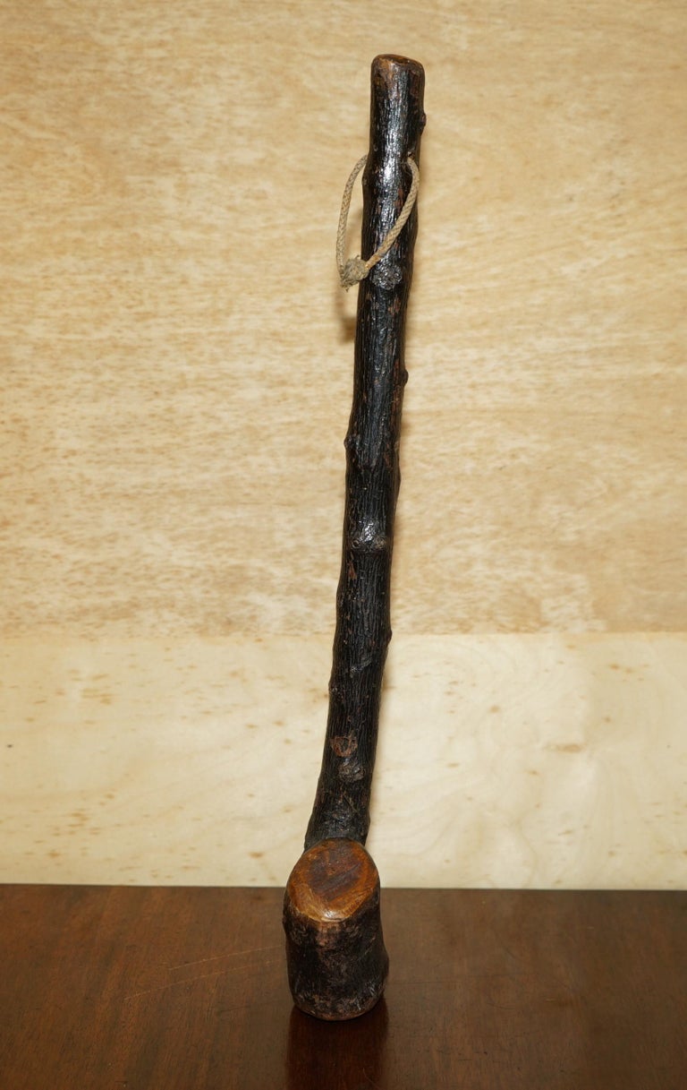 Antique Irish Knobkerrie Stick Very Collectable and Primative One of ...