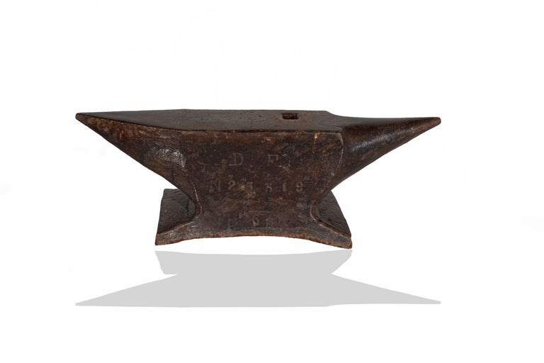 Antique Iron Anvil For Sale at 1stDibs | antique anvil