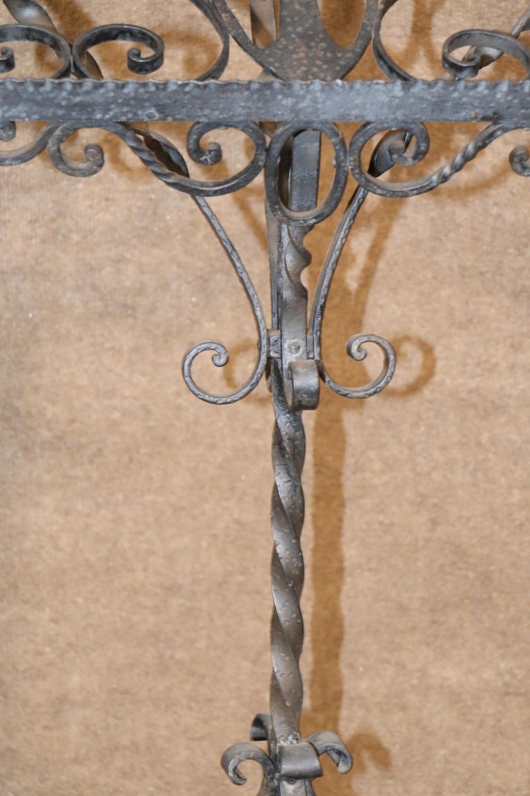 Antique Iron Music Stand For Sale at 1stDibs
