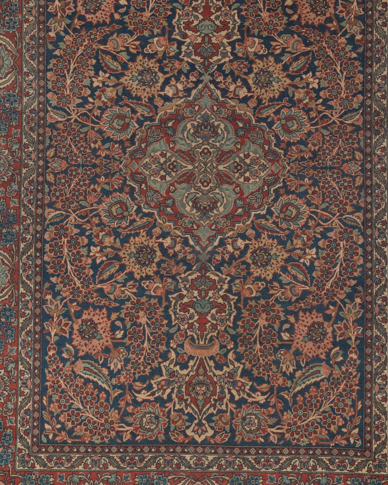 Antique Isfahan Rug, circa 1880 For Sale at 1stDibs