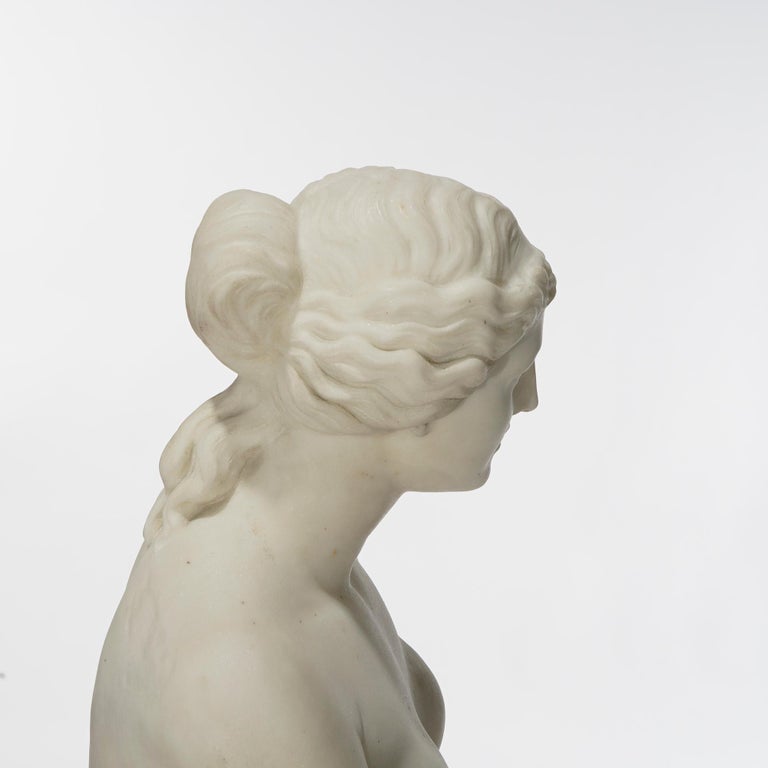 Antique Italian Carved Carrara Marble Full Figure Venus De Milo ...