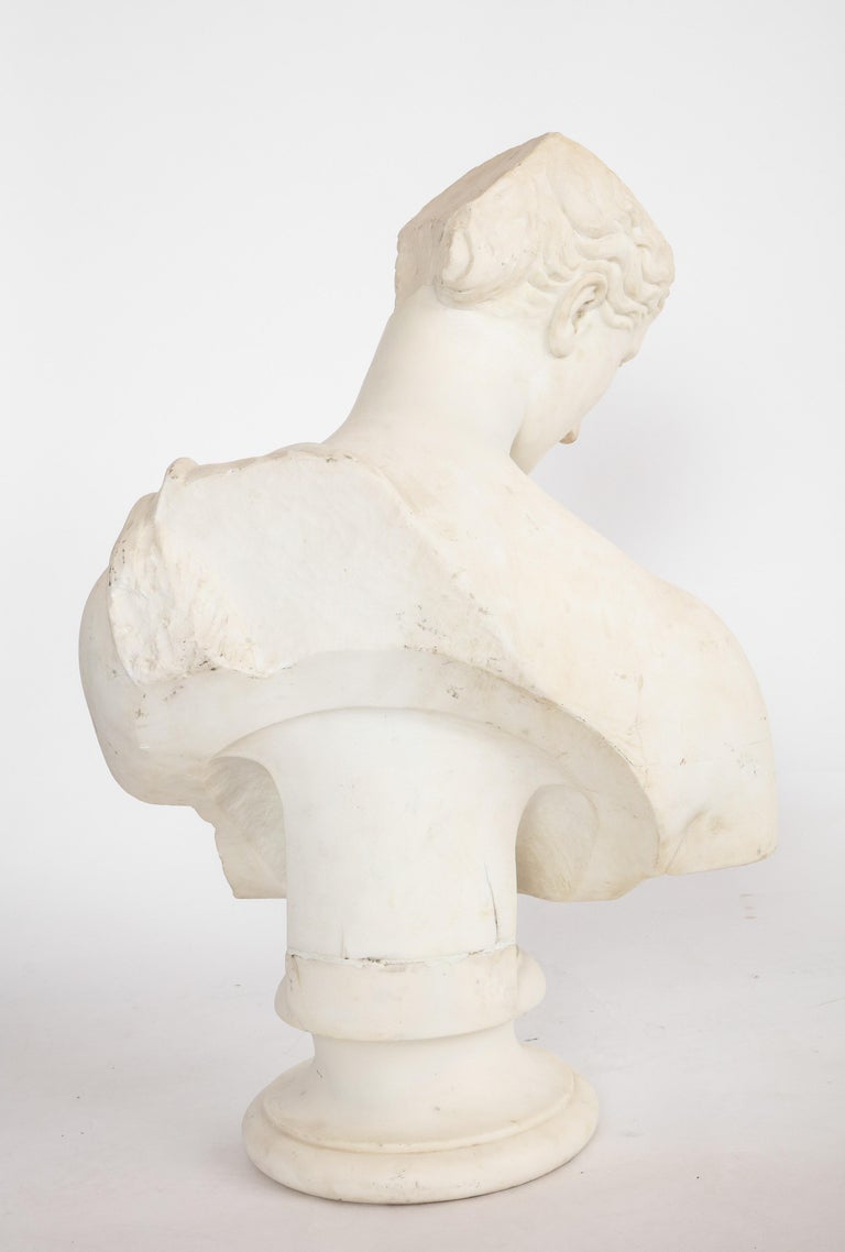 Antique Italian Neoclassical Marble Bust of Psyche, by Giuseppe ...