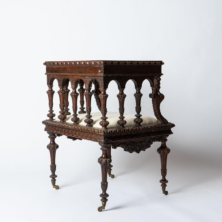 Antique Italian Renaissance Carved Folk Art Armchair, 19th Century For ...
