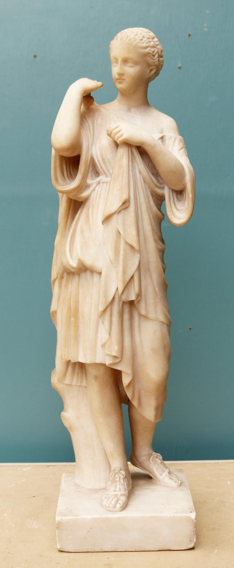 Antique Italian Statue of Diana For Sale at 1stDibs