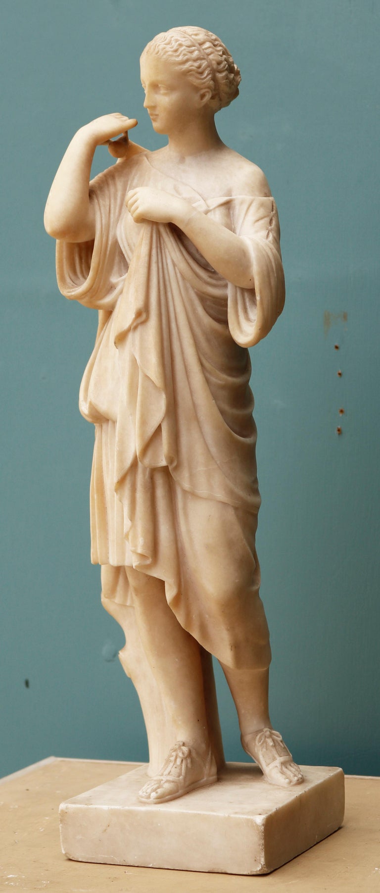 Antique Italian Statue of Diana For Sale at 1stDibs