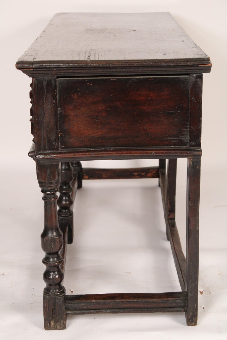 Antique Jacobean Oak Sideboard For Sale at 1stDibs