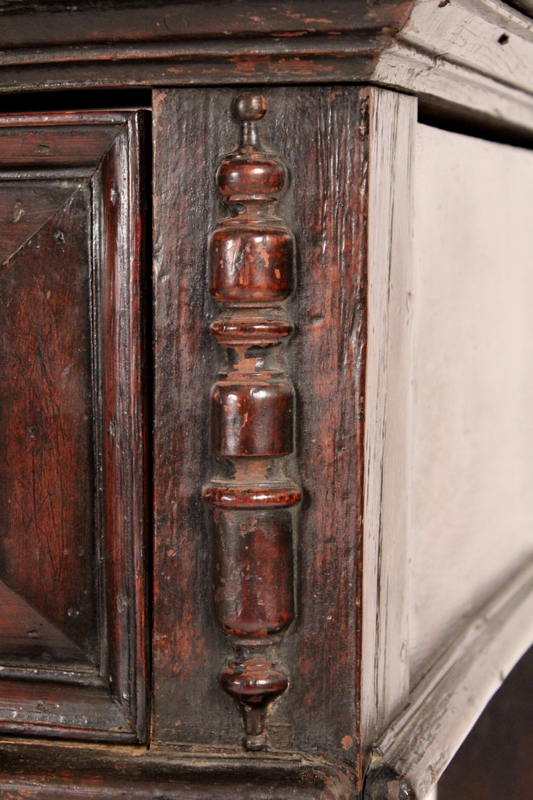 Antique Jacobean Oak Sideboard For Sale at 1stDibs