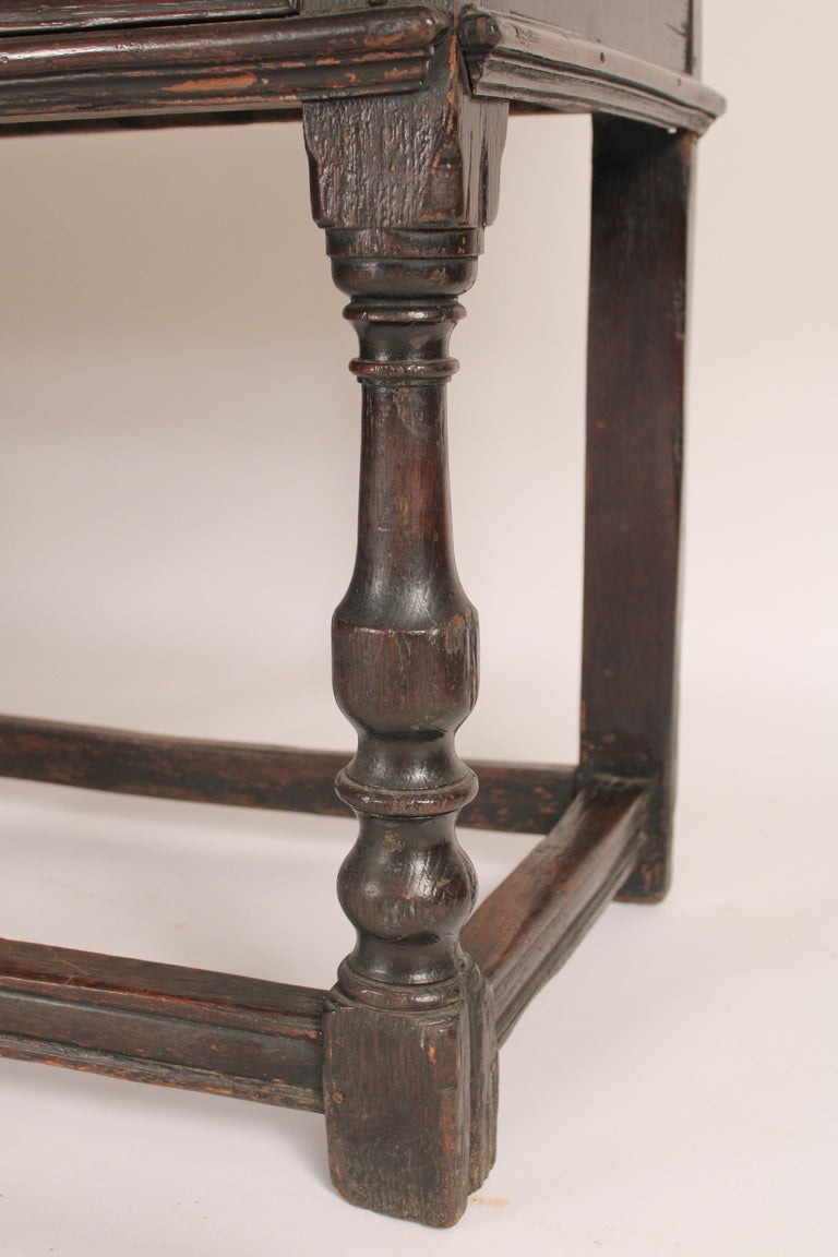 Antique Jacobean Oak Sideboard For Sale at 1stDibs