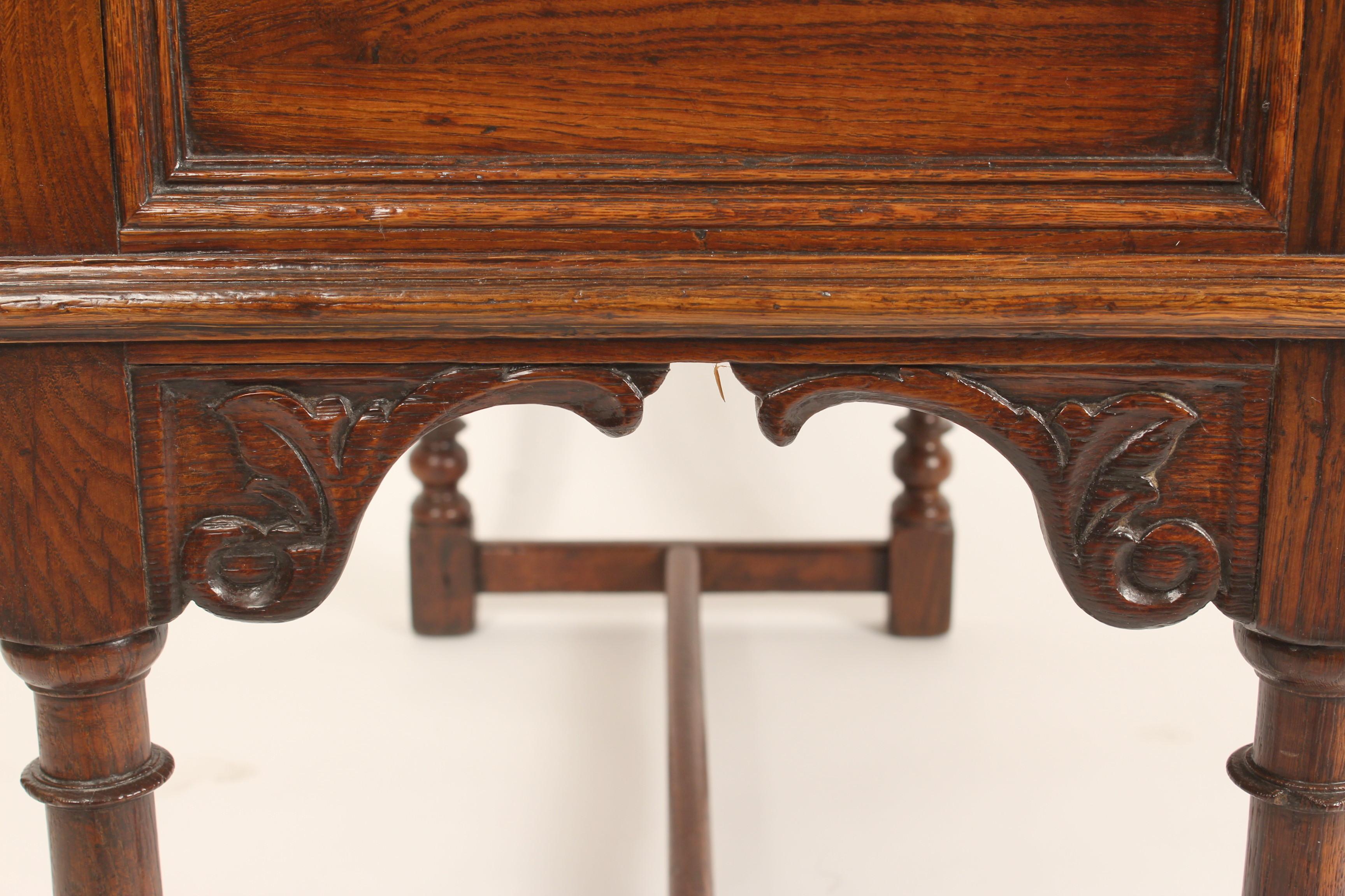 Antique Jacobean Style Oak Sideboard at 1stDibs