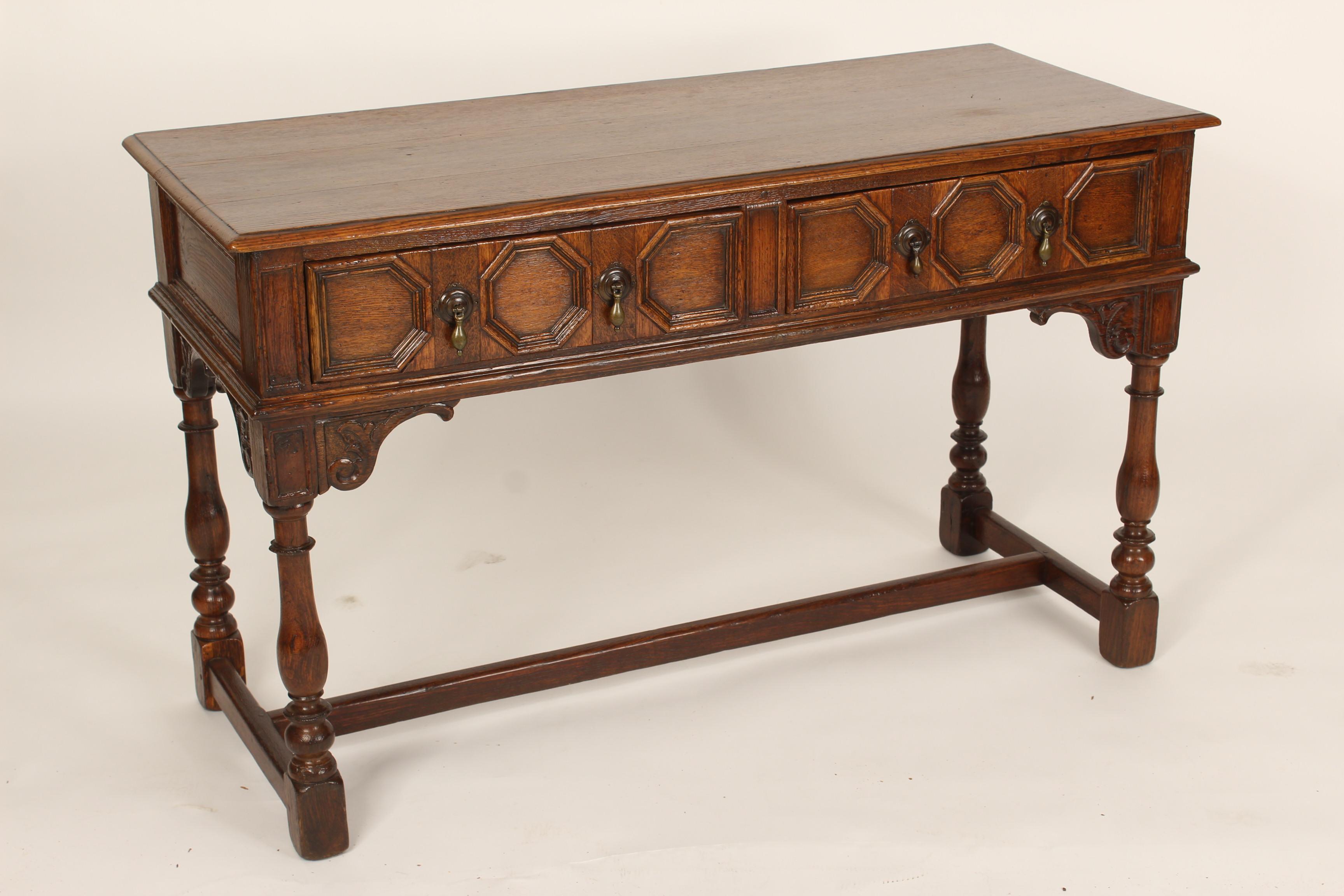 Antique Jacobean Style Oak Sideboard at 1stDibs