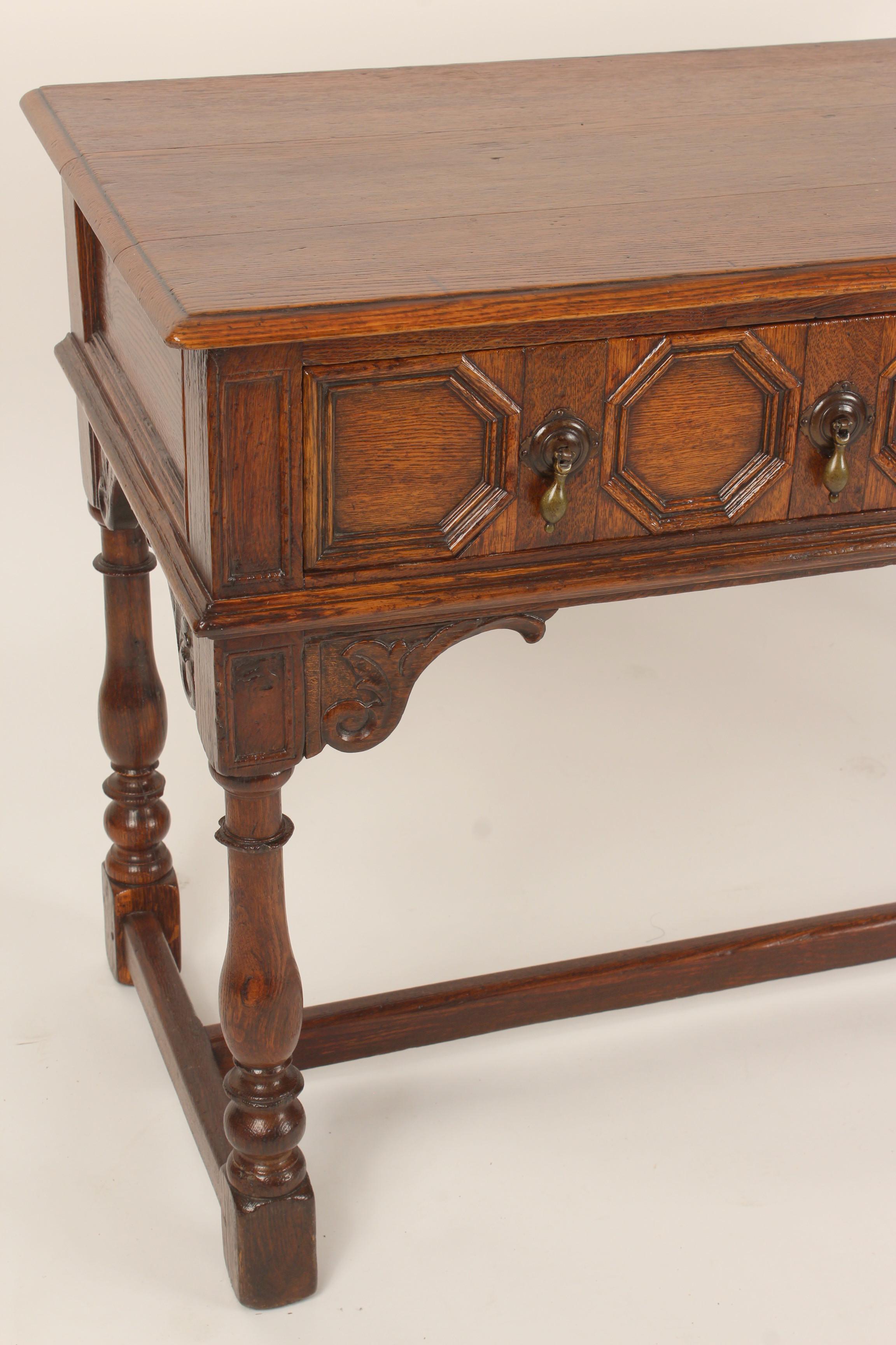 Antique Jacobean Style Oak Sideboard at 1stDibs