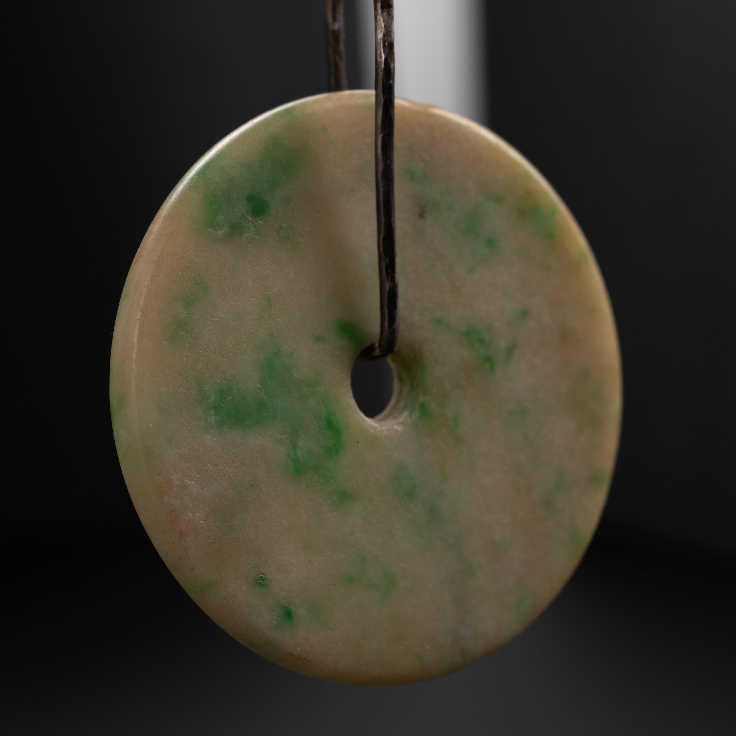 Antique Jade Pi Disk Circa 1820-1850 Certified Untreated For Sale at ...