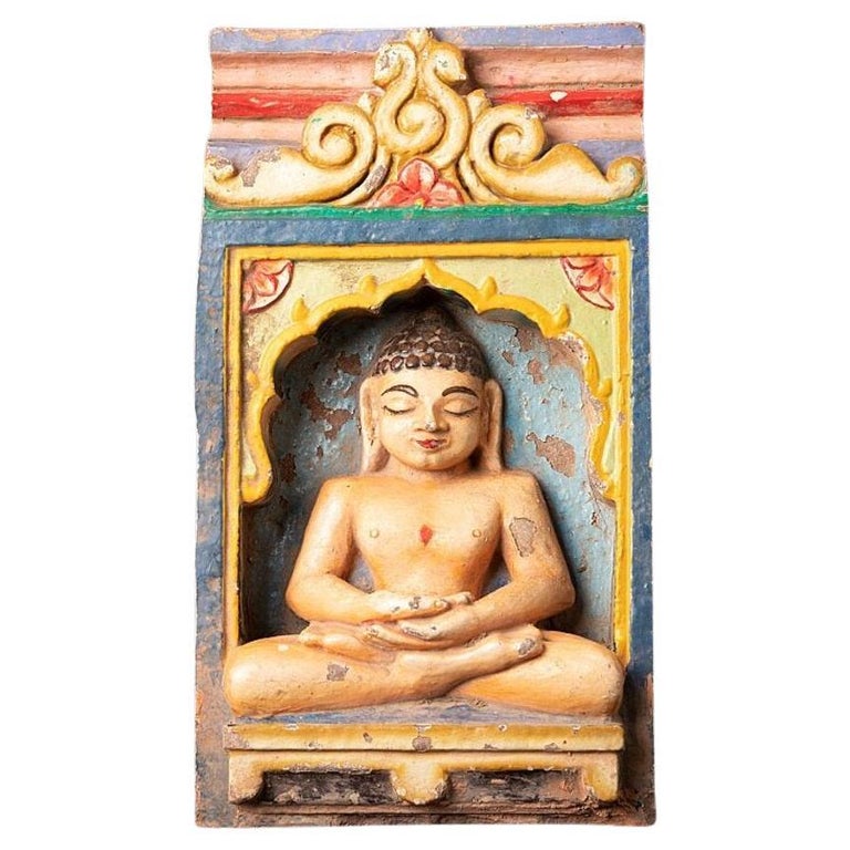 Antique Jain Statue from an Indian Temple from India For Sale at 1stDibs