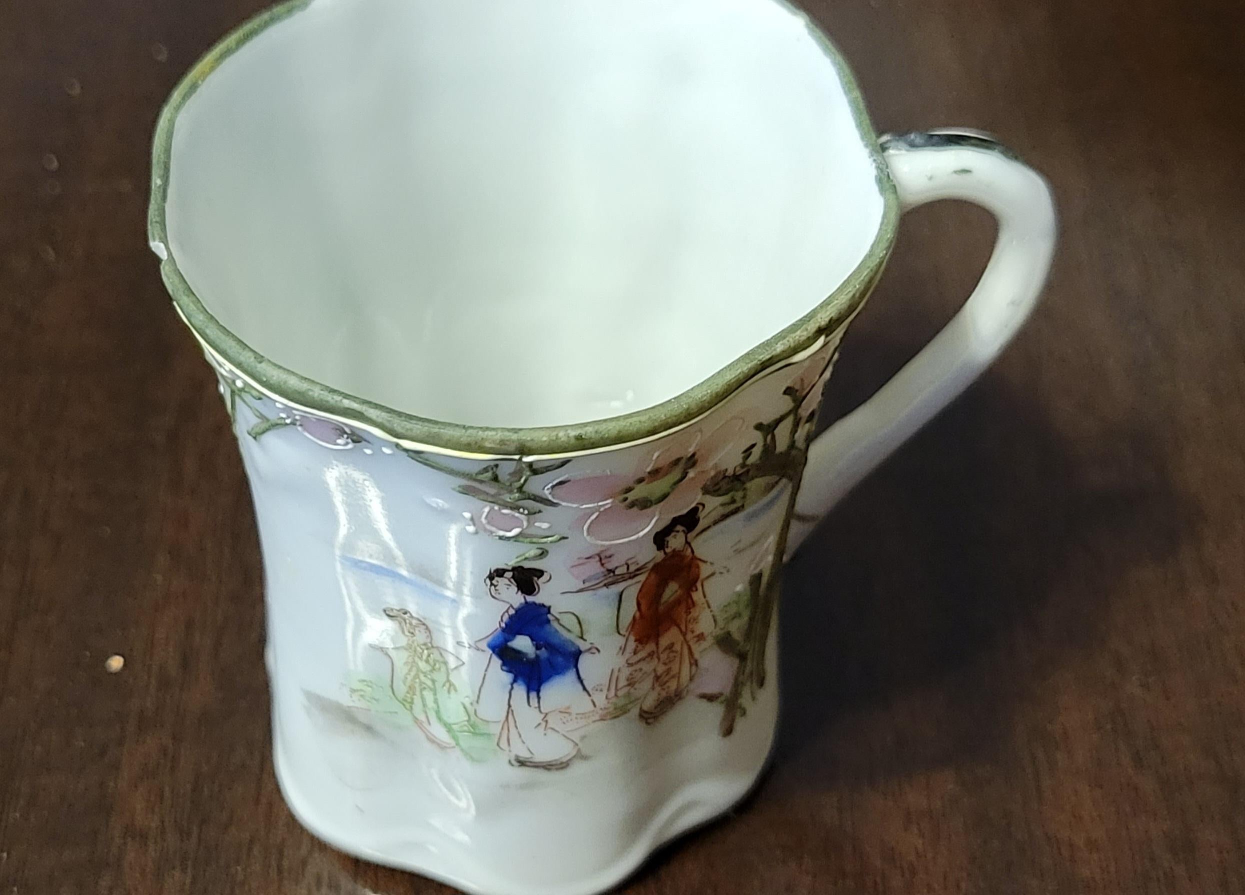 Antique Hand-Crafted Coffee Set made in Japan For Sale at 1stDibs