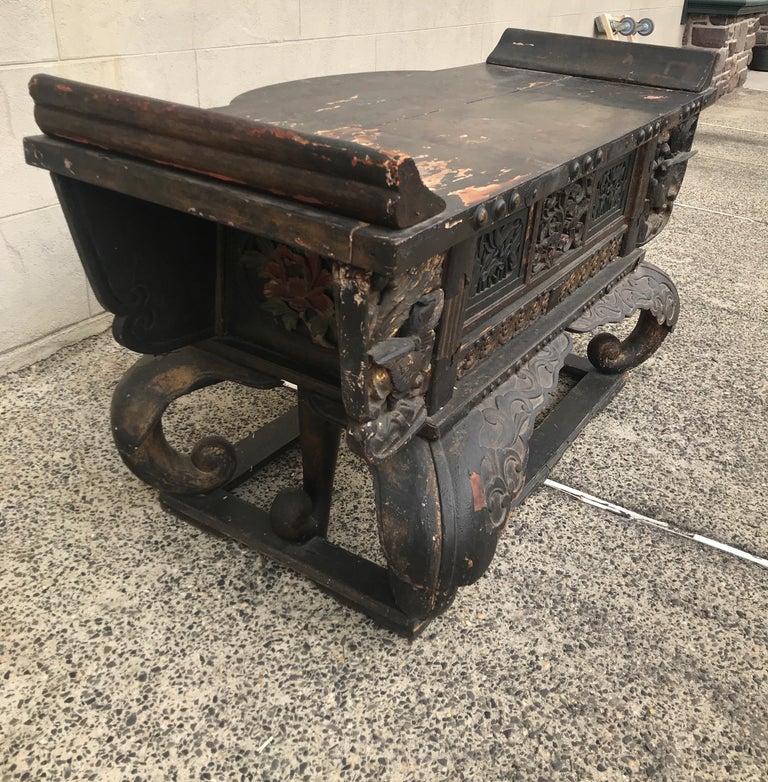 Antique Japanese Alter Table Console Edo Period For Sale at 1stDibs ...