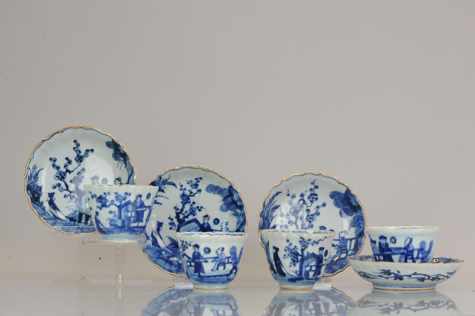 Antique Japanese, Arita, Rare Kakiemon Tea Set, Figures, Porcelain at ...