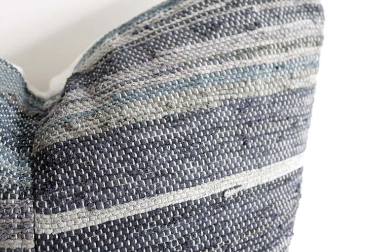 Antique Japanese Boro Indigo Pillow For Sale at 1stDibs