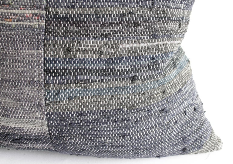 Antique Japanese Boro Indigo Pillow at 1stDibs