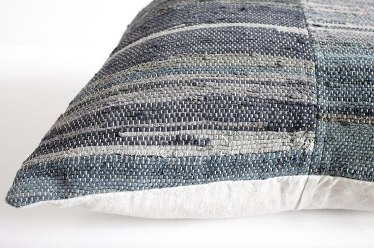 Antique Japanese Boro Indigo Pillow at 1stDibs