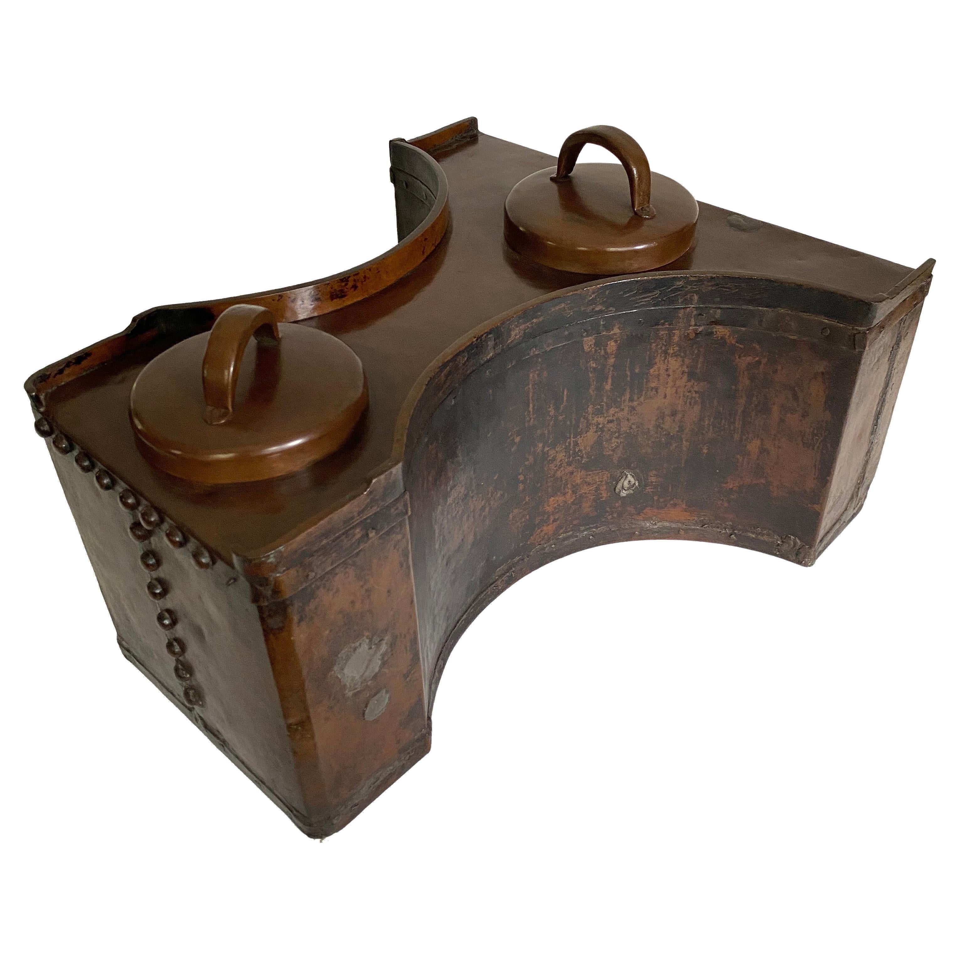 Antique Japanese Copper Sake Bottle Warmer, Meiji, Early 20th Century ...