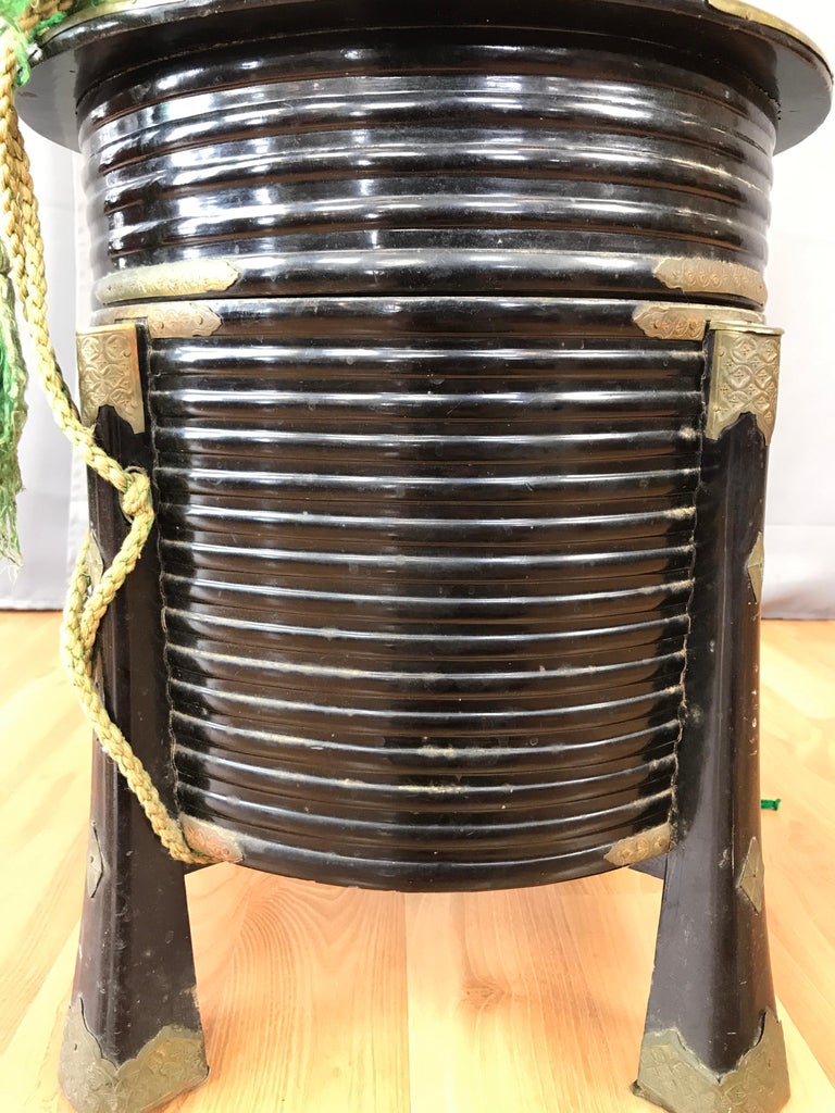 Antique Japanese Edo Period “Hakko Bako” Lacquer Samurai Box "A" For ...