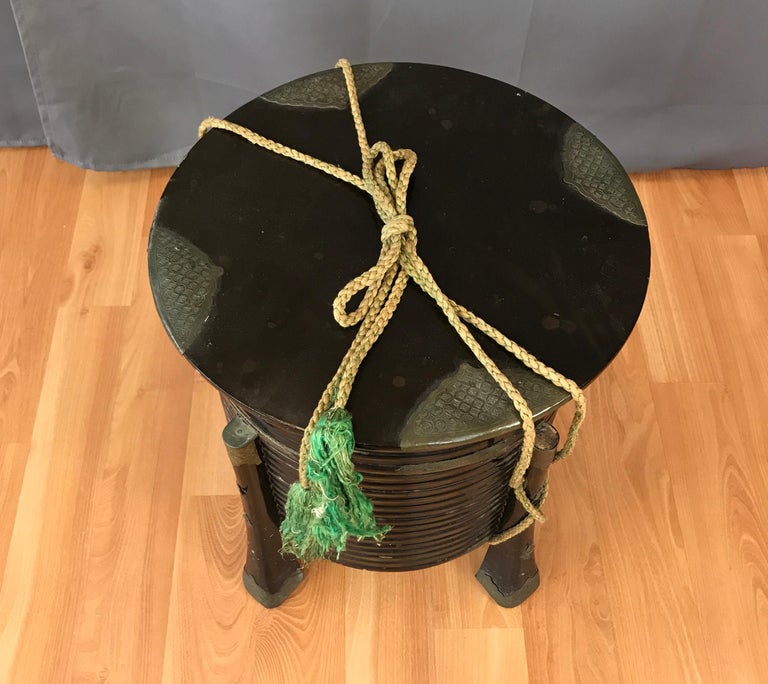 Antique Japanese Edo Period “Hakko Bako” Lacquer Samurai Box "A" For ...