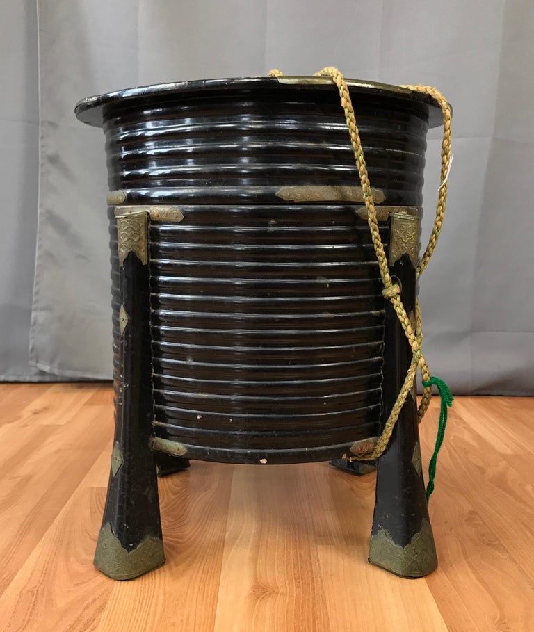 Antique Japanese Edo Period “Hakko Bako” Lacquer Samurai Box "A" For ...