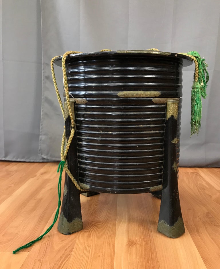 Antique Japanese Edo Period “Hakko Bako” Lacquer Samurai Box "A" For ...