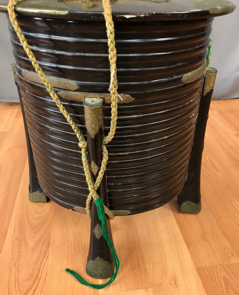 Antique Japanese Edo Period “Hakko Bako” Lacquer Samurai Box "A" For ...