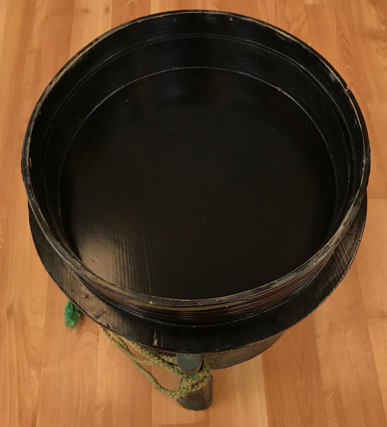 Antique Japanese Edo Period “Hakko Bako” Lacquer Samurai Box "B" For ...