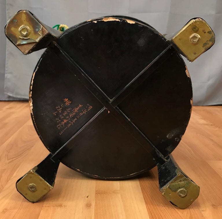 Antique Japanese Edo Period “Hakko Bako” Lacquer Samurai Box "B" For ...