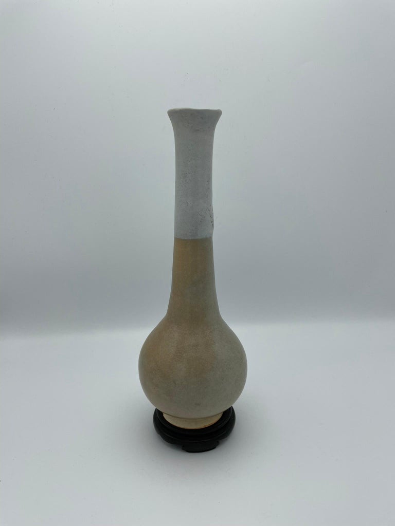 Antique Japanese Flower Vase 'Style Hagi' 1970s Showa Era For Sale at ...