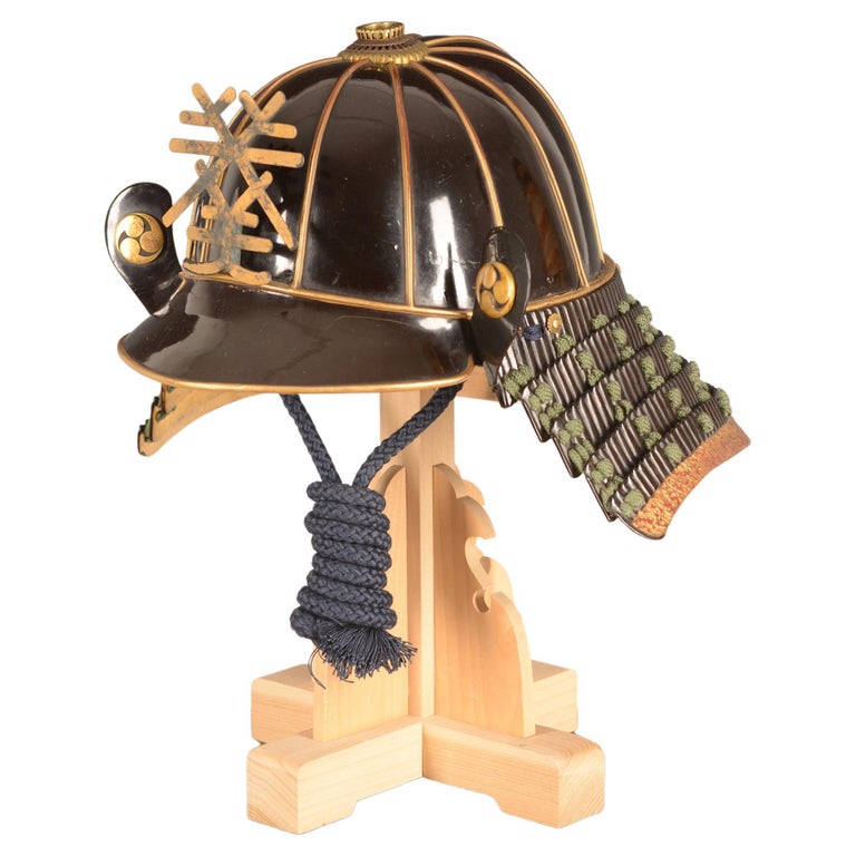 Antique Japanese Helmet '1603-1867' Edo Period For Sale at 1stDibs