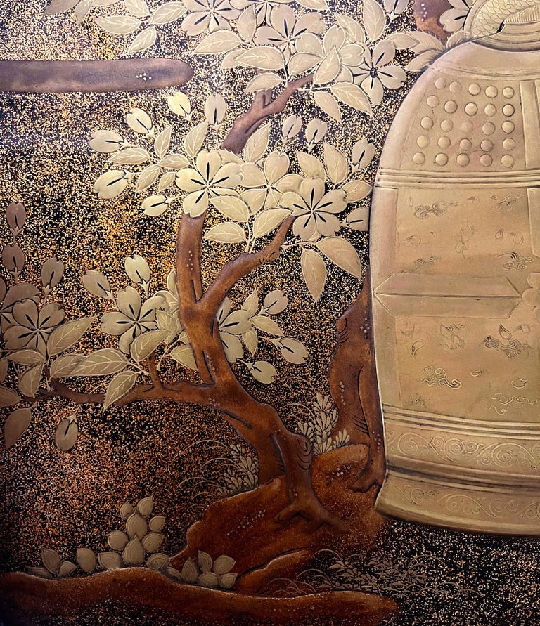 Antique Japanese Ink Stone Maki-e Lacquer Box Suzuribako at 1stDibs