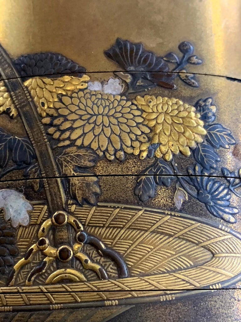 Antique Japanese Inro by Shigehide Edo Period For Sale at 1stDibs ...