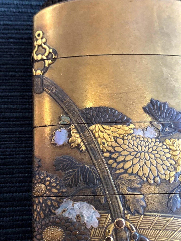 Antique Japanese Inro by Shigehide Edo Period For Sale at 1stDibs ...