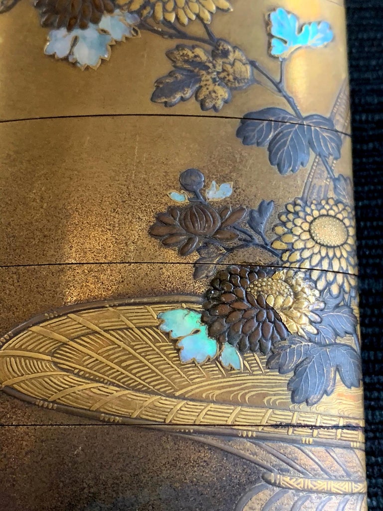 Antique Japanese Inro by Shigehide Edo Period For Sale at 1stDibs ...