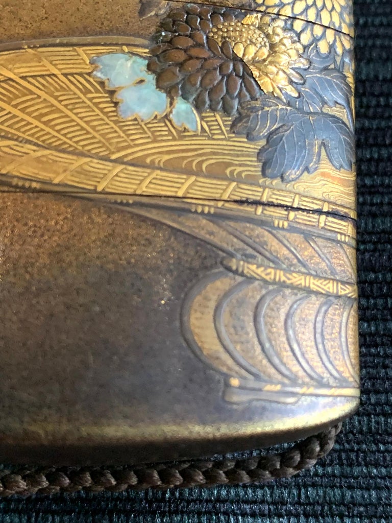 Antique Japanese Inro by Shigehide Edo Period For Sale at 1stDibs ...