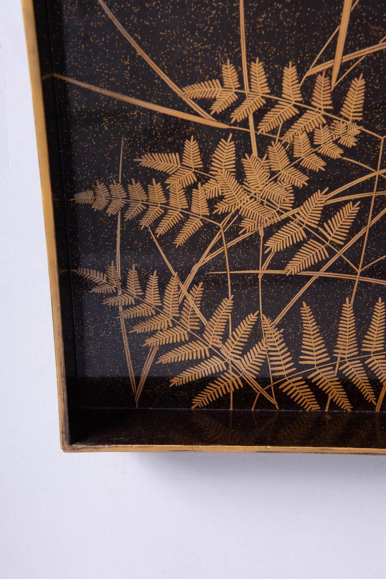 Antique Japanese Lacquer Box with Plumb, Bamboo, and Pine at 1stDibs ...