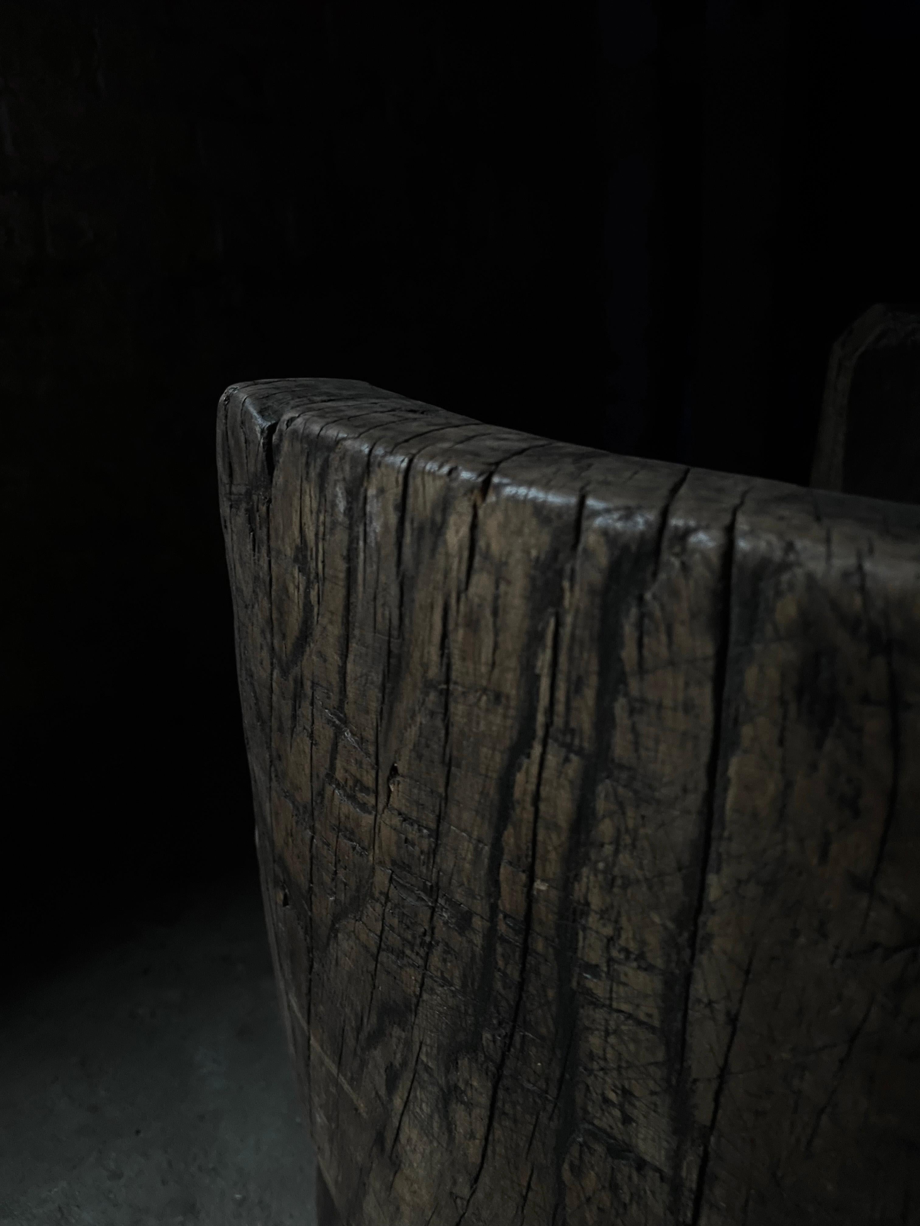 Antique Japanese Low Usu Chair For Sale at 1stDibs