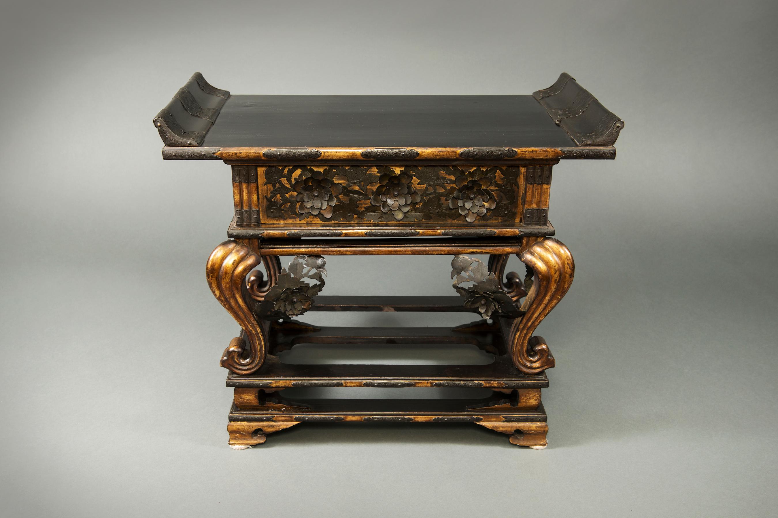 Antique Japanese Miniature Buddhist Altar Table For Sale at 1stDibs ...